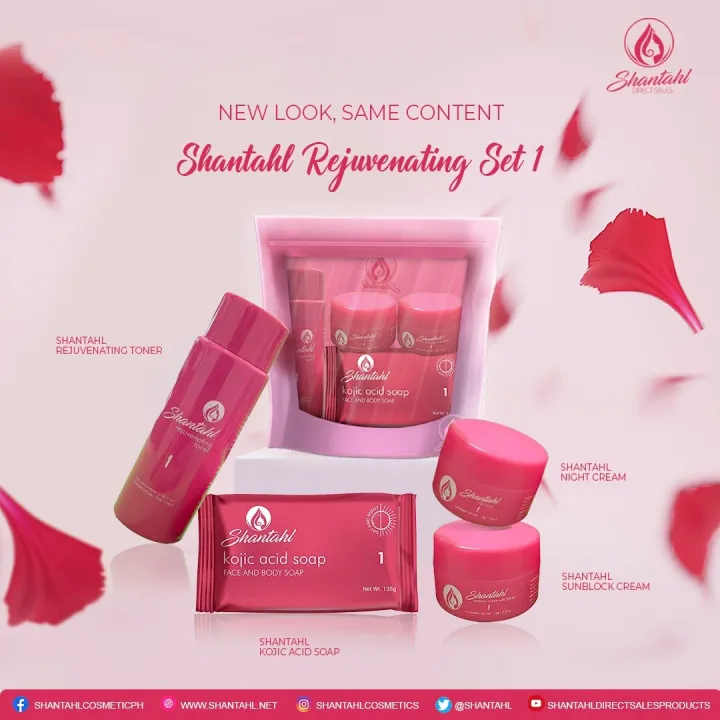 Shantahl Rejuvenating Set for Acne Pekas Melasma achieve Glass Skin in ...