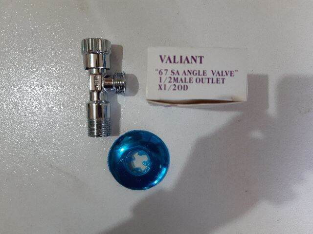 【COD】 QEMSC Valiant Angle Valve 1/2" x 1/2" Violet Authentic Heavy Duty ...