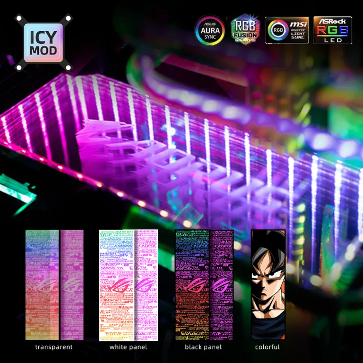 Infinity RGB Panel Infinite Stereo 3D PC Case Lighting Plate Custom ...
