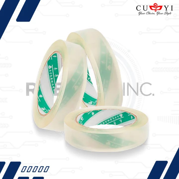 1inch x 100 yard Transparent Scotch Tape | Lazada PH