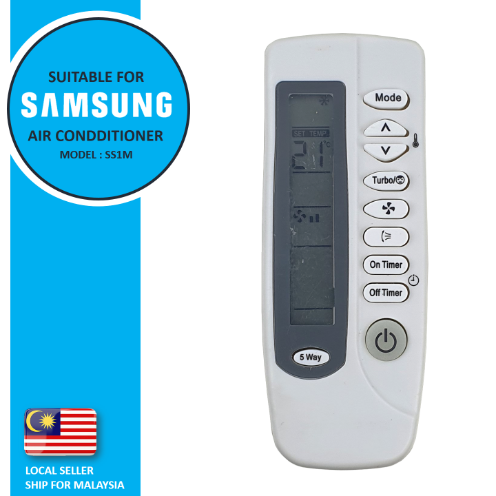 Samsung Replacement For Samsung Air Cond Aircond Air Conditioner Remote ...