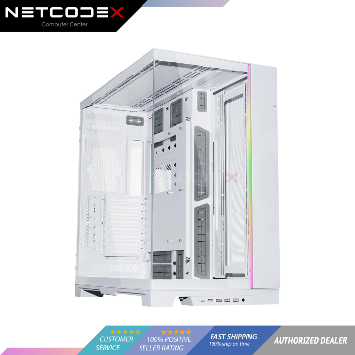 Lian Li O11DEXL-W - O11 Dynamic EVO XL Full Tower Gaming Case White ...