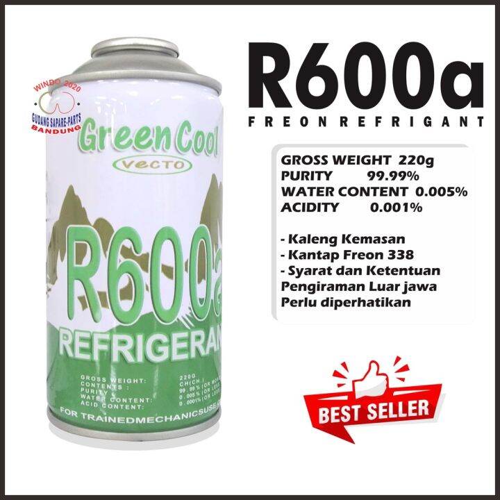 FREON R 600A REFRIGANT | PREON R 600 A REFRIGANT KEMASAN KALENG ...