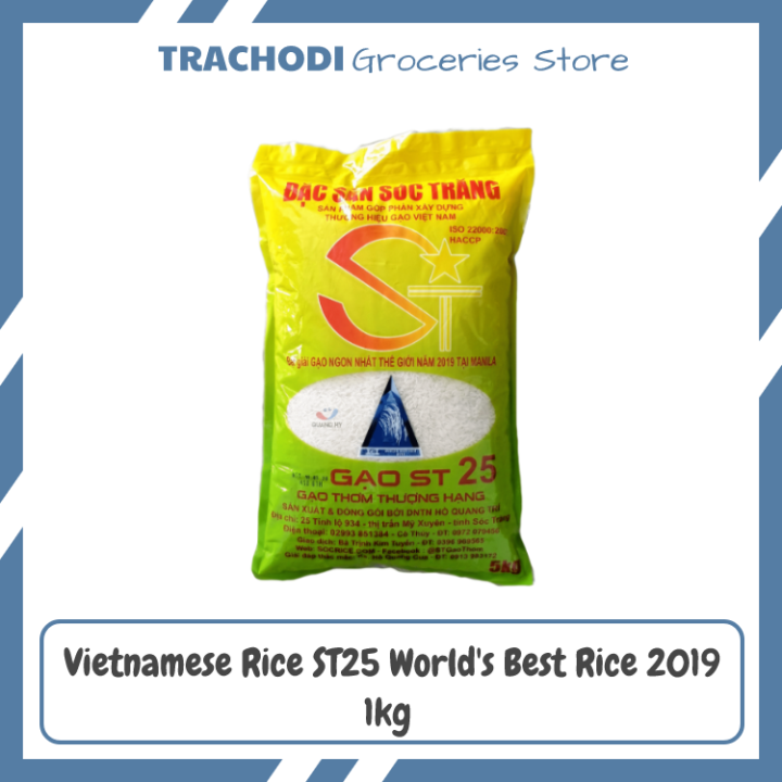 5kg Vietnamese Rice ST25 World's Best Rice 2019 | Lazada PH
