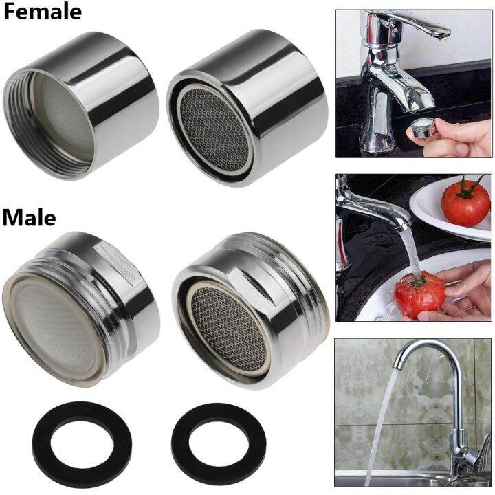 【Ready Stock/COD】Kitchen Washer Water Saving Male Female Faucet ...