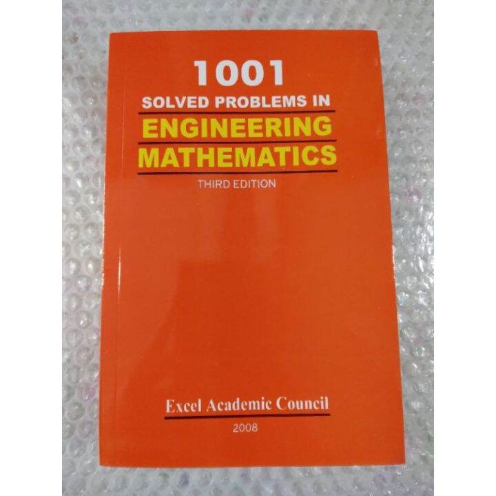 lv706qlhw59 1001 Solved Problems in Engineering Mathematics third edition Excel | Lazada PH