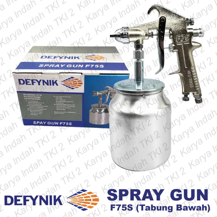 Spray Gun F75S DEFYNIK F 75 S Alat Semprot Cat Tabung Bawah Semprotan ...