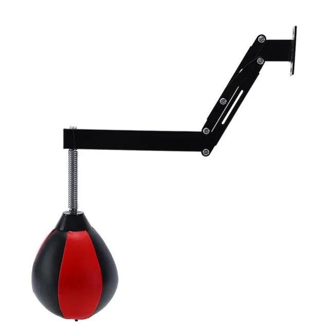 Fitness Speed Balls Pear Boxing Punching Speed Bag Wall Mount Height ...