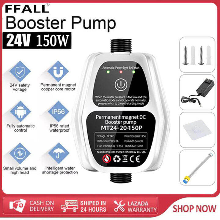 FFALL【Local Delivery】Automatic Booster Pump Home Twin Shower 100W/120W ...