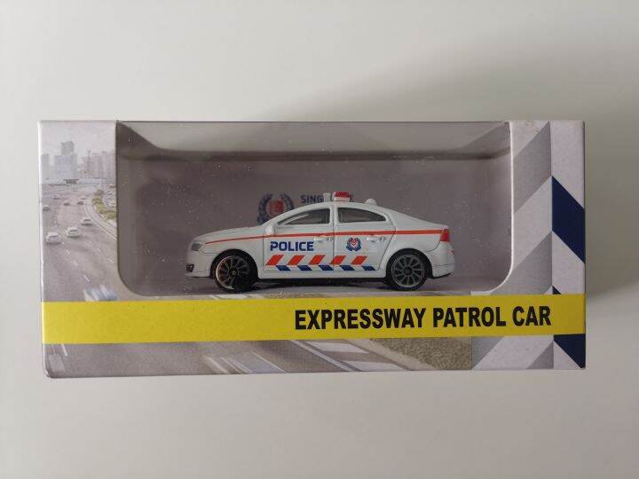 Singapore Police Force (SPF) Expressway Patrol Car Model (1:64 ...