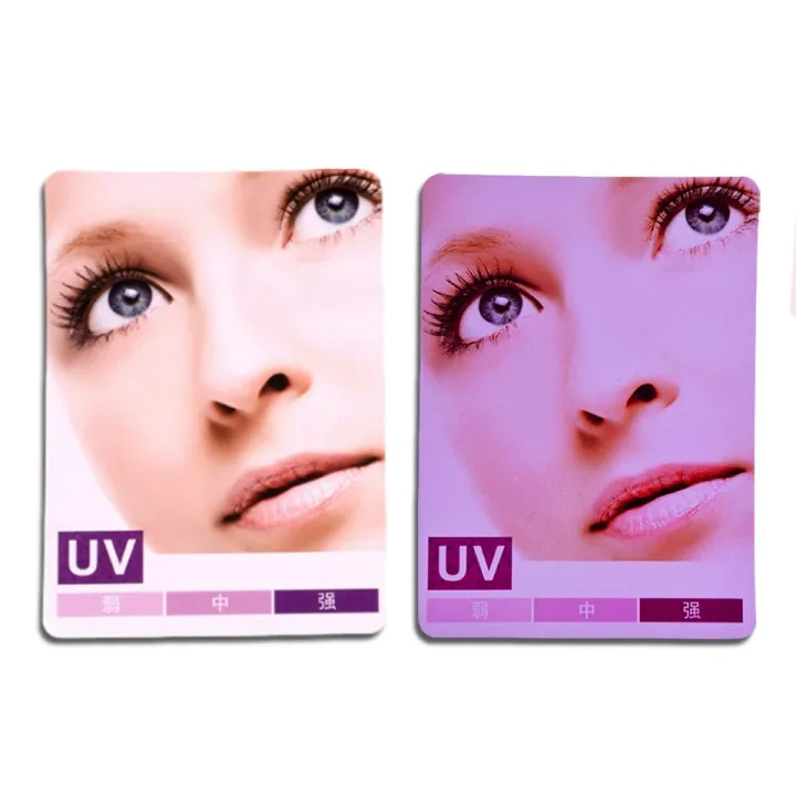 Upgraded UV Tester UV Sensor UV Quick Test Card Quality Art Paper Made ...