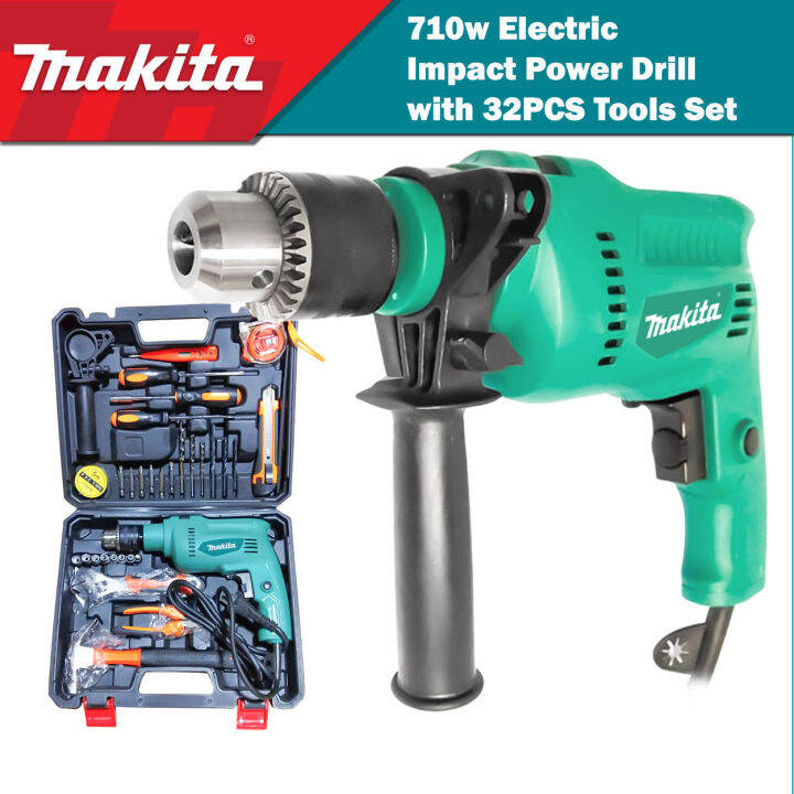 Makit a Electric Drill Makit a Power Tools Set Impact Drill Set Barena ...