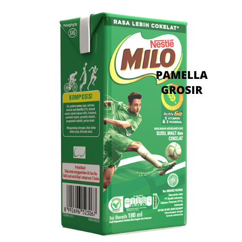 MILO UHT 180ML SUSU COKLAT | Lazada Indonesia
