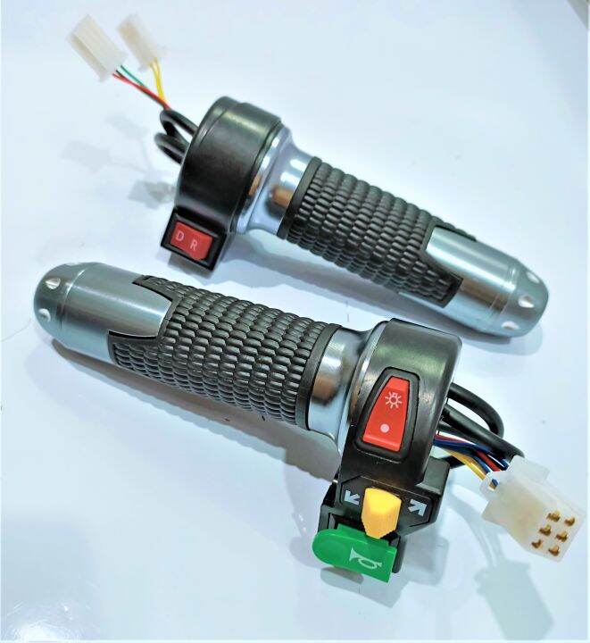 throttle for ebike with DR (forward reverse) button and 3 in 1 switch ...