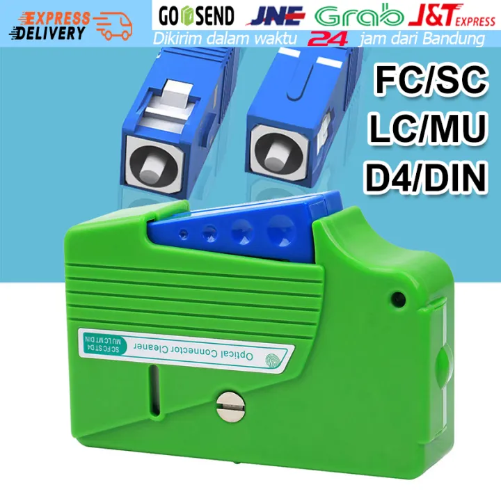 Optical Fiber Connector Cleaner Fiber Optik Cleaner Box Untuk Connector ...