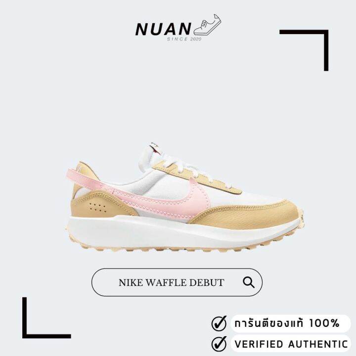 NEW Wmns Nike Waffle Debut DV0764-100 ของแท้ ป้ายไทย รองเท้าลำลอง ...