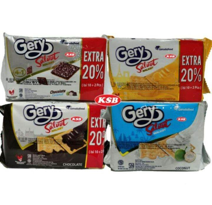 GERY SALUUT MALKIST 80g/105g/100g | Lazada