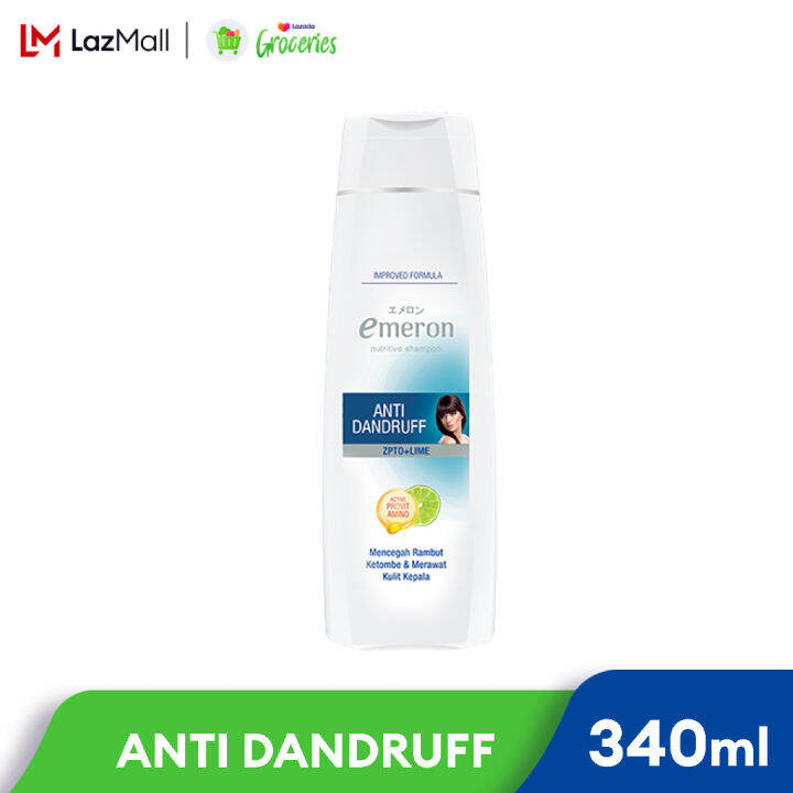 Emeron Shampoo Anti-Dandruff (340ml) | Lazada