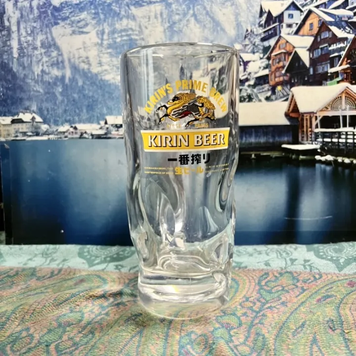 KIRIN Thick and Heavy Glass Beer Mug Japan Surplus | Lazada PH