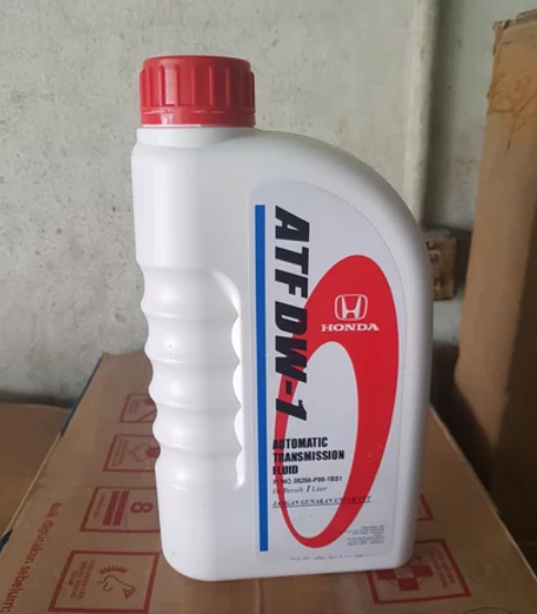 Oli Transmisi Honda Matic ATF Automatic Transmission Fluid DW-1 1 Liter Original honda | Lazada ...