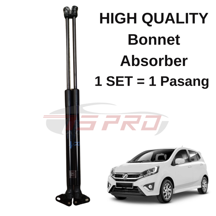 High Quality Rear Bonnet Absorber [RRH][RLH][PAIR] - Perodua Axia | Lazada