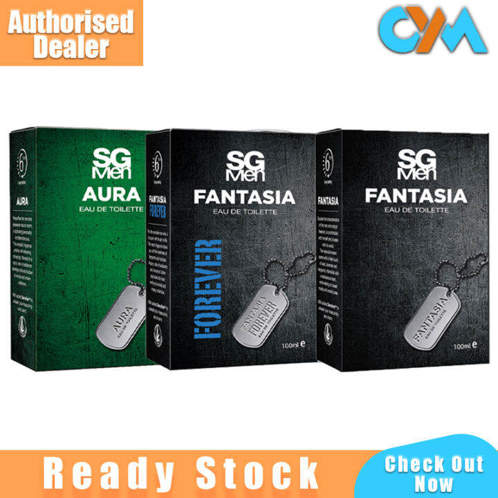 SG Men EDP Perfume 6Hrs Long Lasting 100ml Halal Product Fantasia /Fantasia Forever /Auro | Lazada