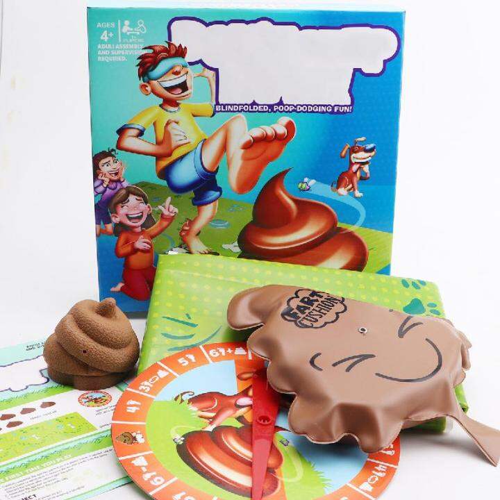 Funny Kids Party Games Don't Step In It Poop Game For Children Prank ...