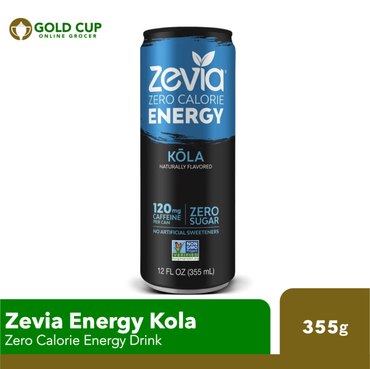 Zevia Zero Calorie Energy Kola 355ml | Lazada PH