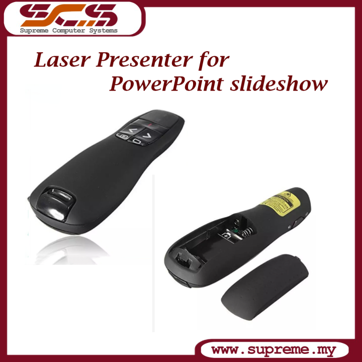 Laser Pointer with built-in Red LED Light Laser Pointer for PowerPoint ...