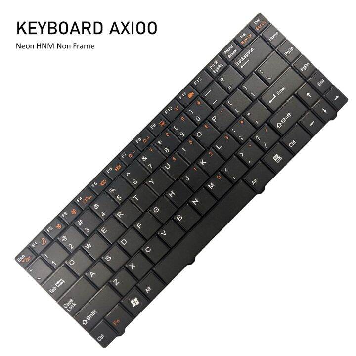 Keyboard Laptop Axioo HNM Non Frame Black | Lazada Indonesia