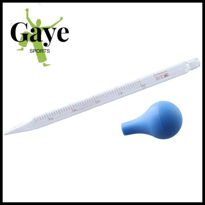 GS 10mL Glass Dropper Glass Clear Glass Liquid Dropper with Rubber Bulb ...