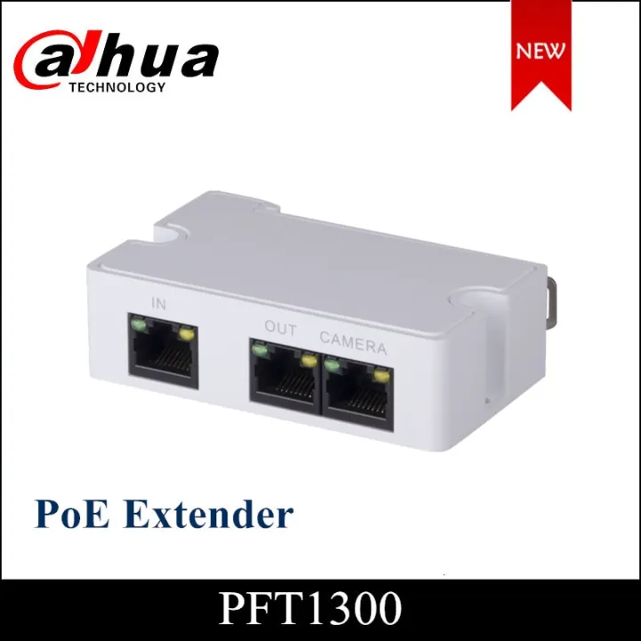 PoE Extender DH-PFT1300 Support IEEE 802.3af/at standard power supply ...
