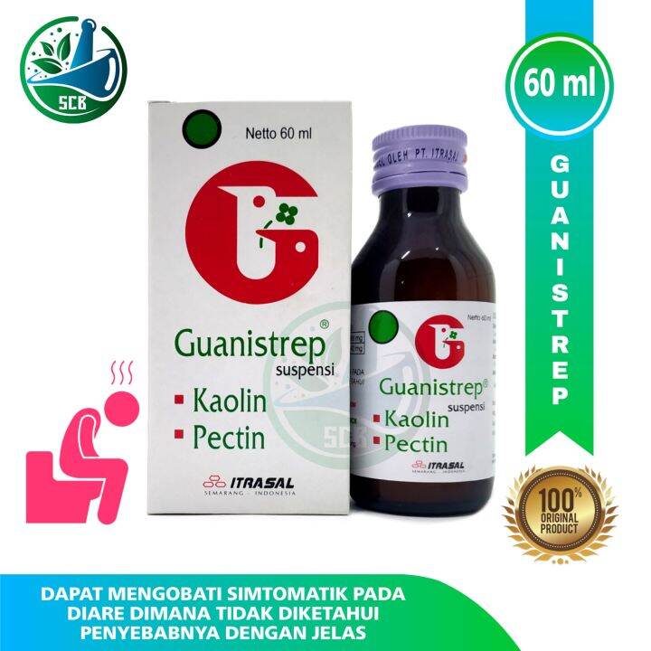 Guanistrep Sirup 60ml - Obat Diare Anak | Lazada Indonesia