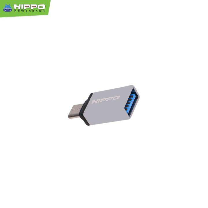 Adapter Micro / Android to Type C Hippo Warna Silver | Lazada Indonesia
