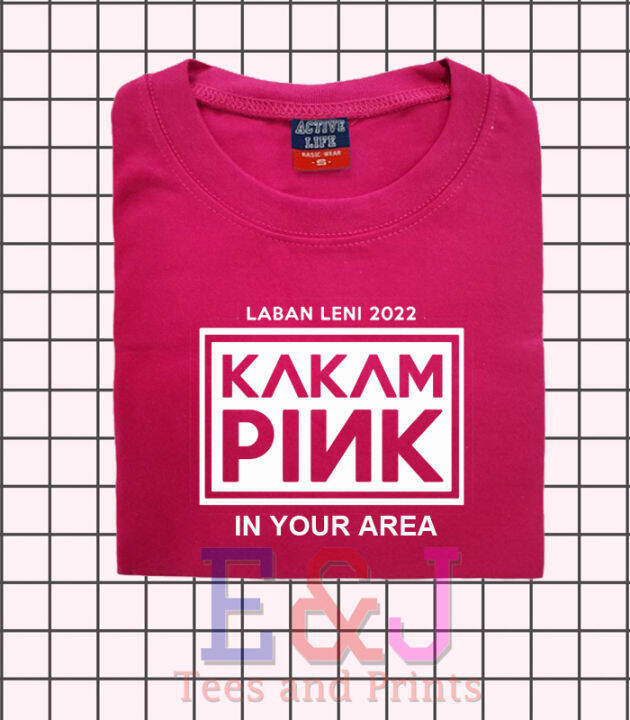 Kakampink Campaign tshirt Leni Robredo Election Shirt Unisex | Lazada PH