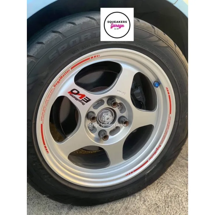 Squeakers Garage Evo Regamaster Decals easy to use | Lazada PH