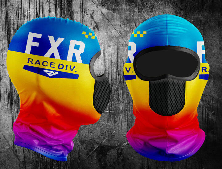 FXR BALACLAVA FULL MASK WITH FOAM FULL SUBLIMATION HIGH QUALITY FABRICS ...