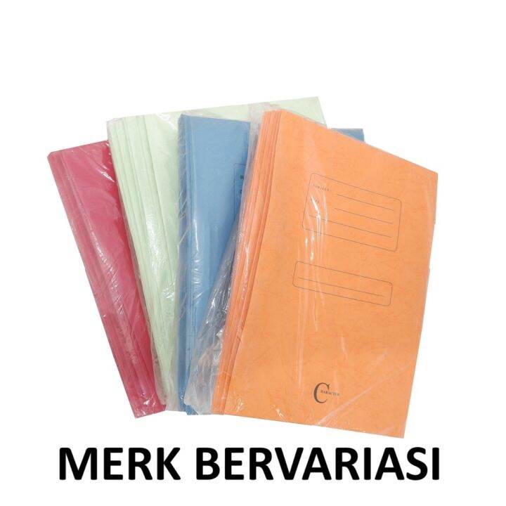 Map Kertas Buffalo Folio Snail Hecter F4 (Merah Hijau Kuning Biru) - 1 ...