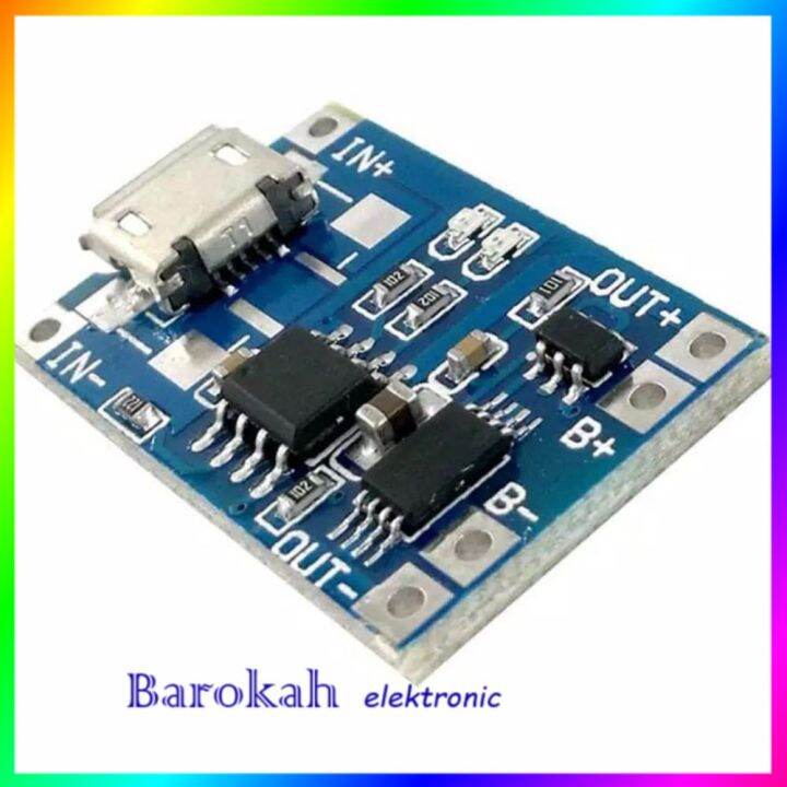 TP 4056 Modul Charger Baterai 18650 dengan Proteksi | Lazada Indonesia