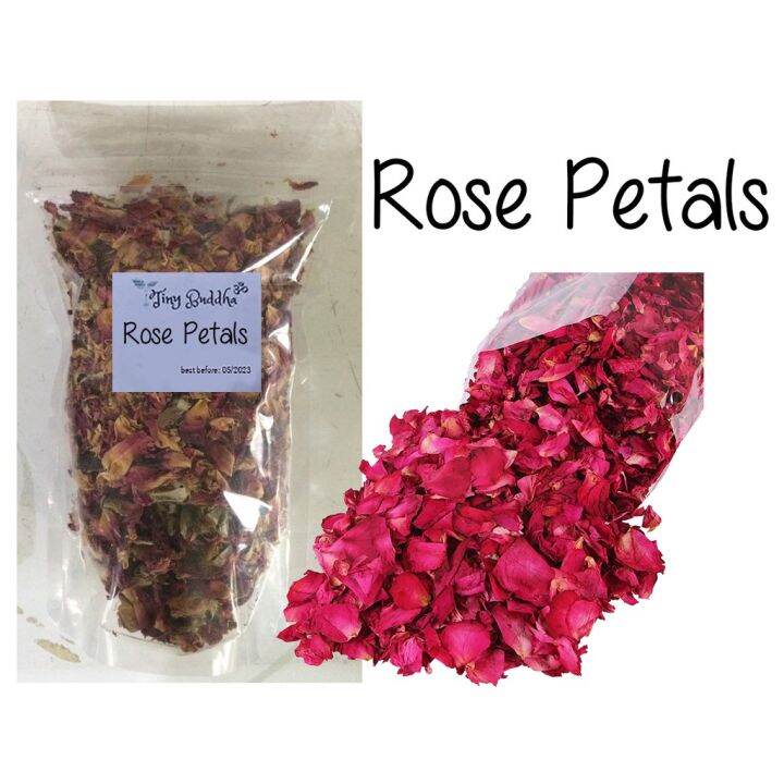 organic dried rose petals 10g 30g edible flower tea petal | Lazada PH