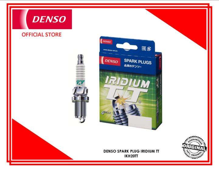 DENSO Spark Plug Iridium TT IKH20TT Set (4 pcs) | Lazada PH