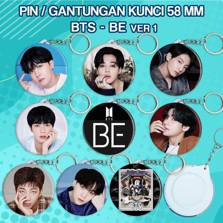 Pin / Gantungan Kunci 58 BTS BE versi 1 - Merchandise KPOP Unofficial Ganci bt21 Murah Jimin Jin ...