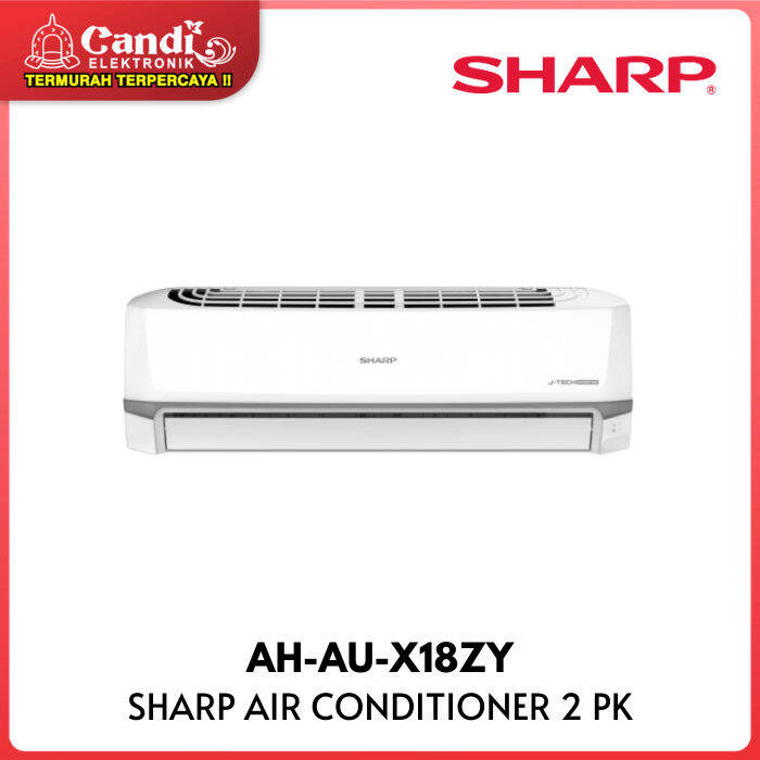 SHARP Air Conditioner AC Split 2 PK J-Tech Inverter Series AH-AU-X18ZY | Lazada Indonesia