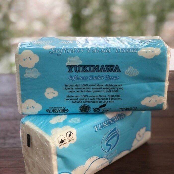 Tissue Yukinawa Facial Soft Tissue / Tisu Halus 2 Ply 200 Lbr | Lazada ...