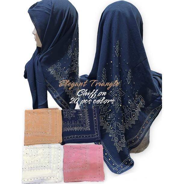 Hijaaab triangle hijab | Lazada PH
