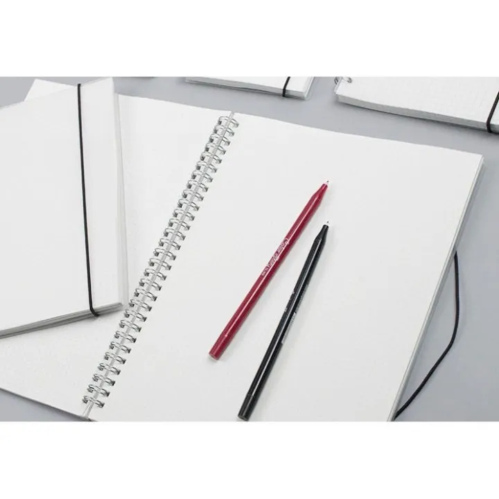 D&H store A5 B5 Size MUJI Style Classic Minimalist Notebook (BLANK ...