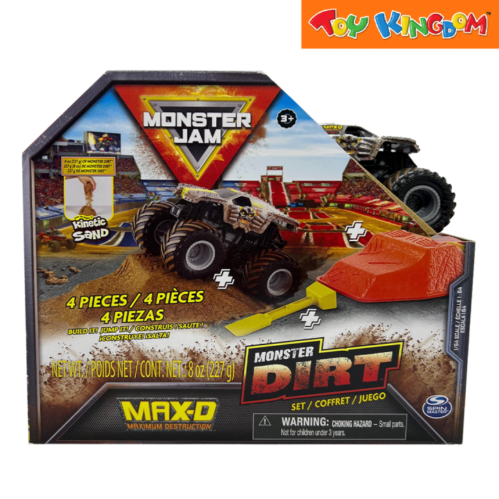 Monster Jam Monster Dirt Max-D Monster Truck | Lazada PH