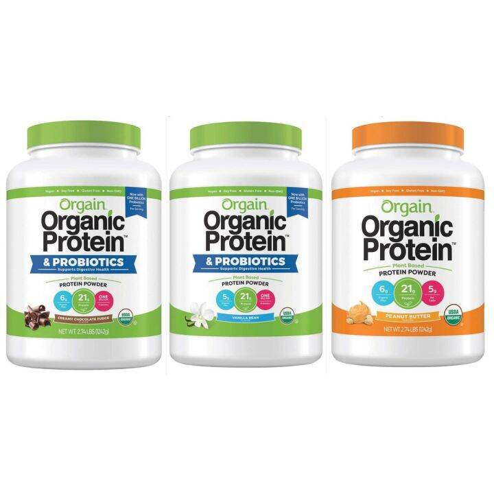 Orgain Organic Protein & Probiotics / Superfoods Powder USDA | Lazada PH