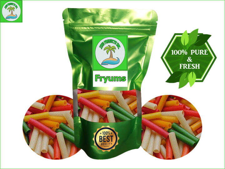 Fryums Colored (Pipe Fingers, Circle, Square and Star) 250g - Imported ...