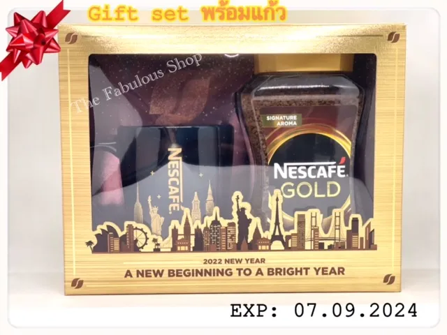 Gift Set!!! Nescafe GOLD Rich and Smooth เนสกาแฟ โกลด์ ริชแอนด์สมูธ ...